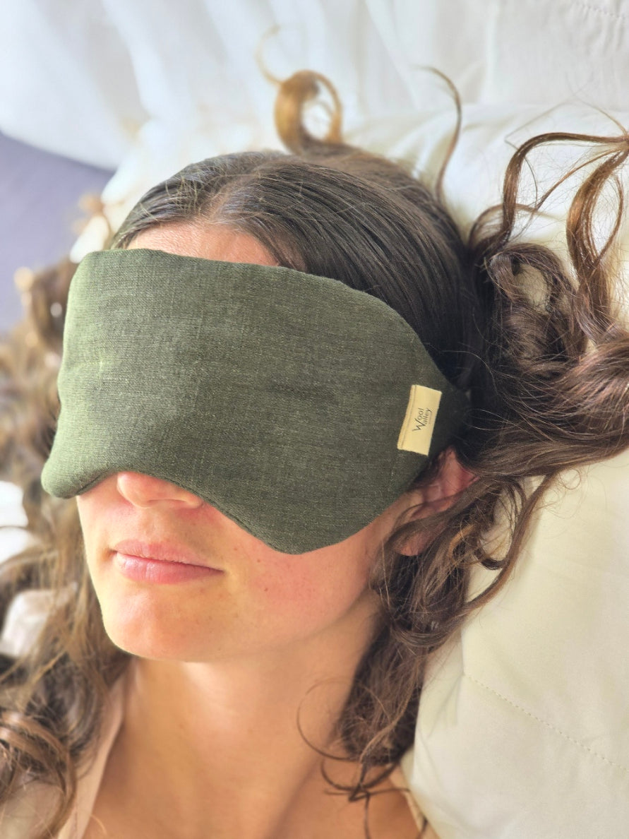 Natural Wool Eye Mask – Wool Valley