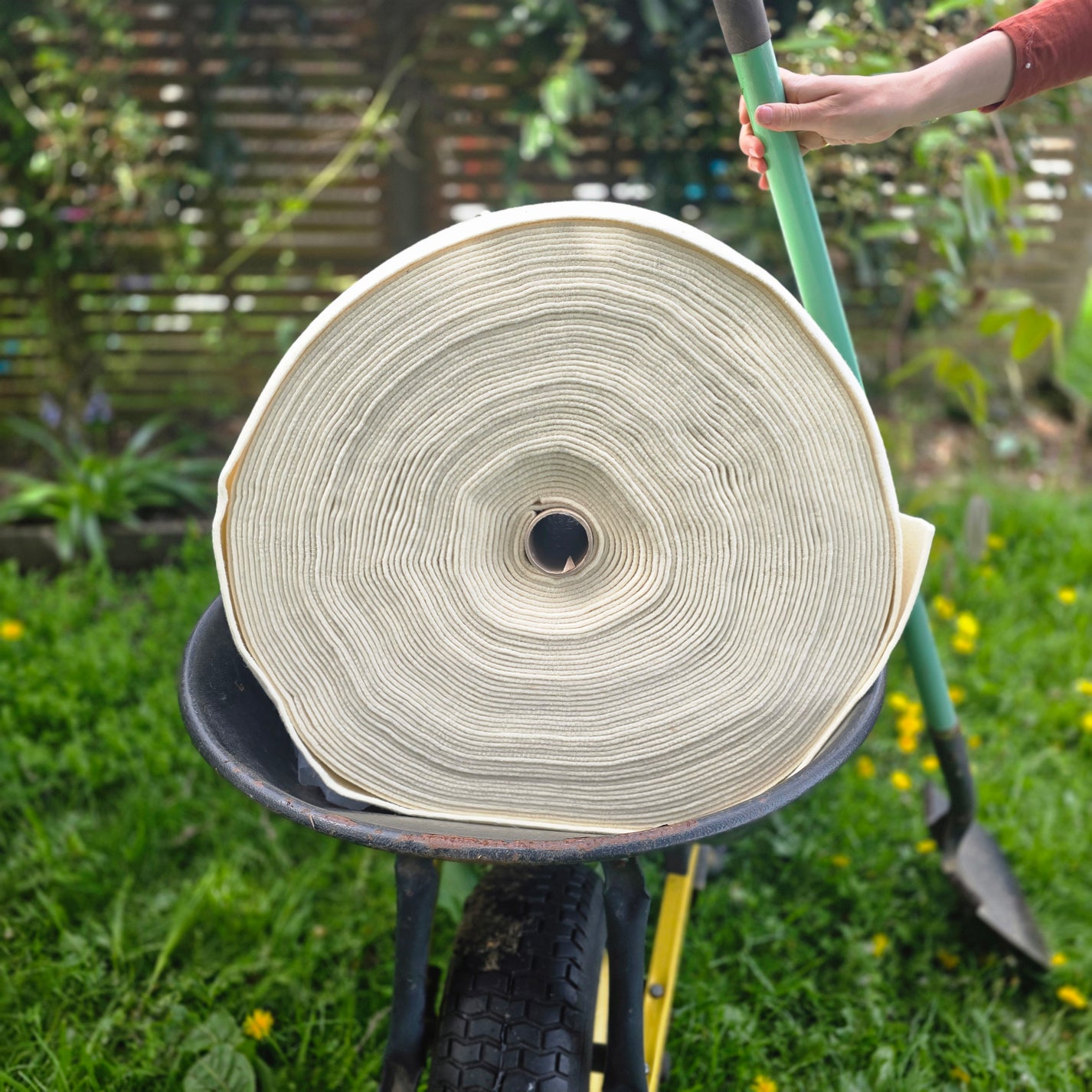 Wool Weed Matting | Natural Weed Control Mat Australia